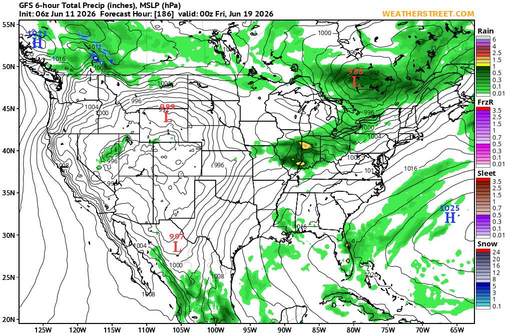 Air Pressure Map